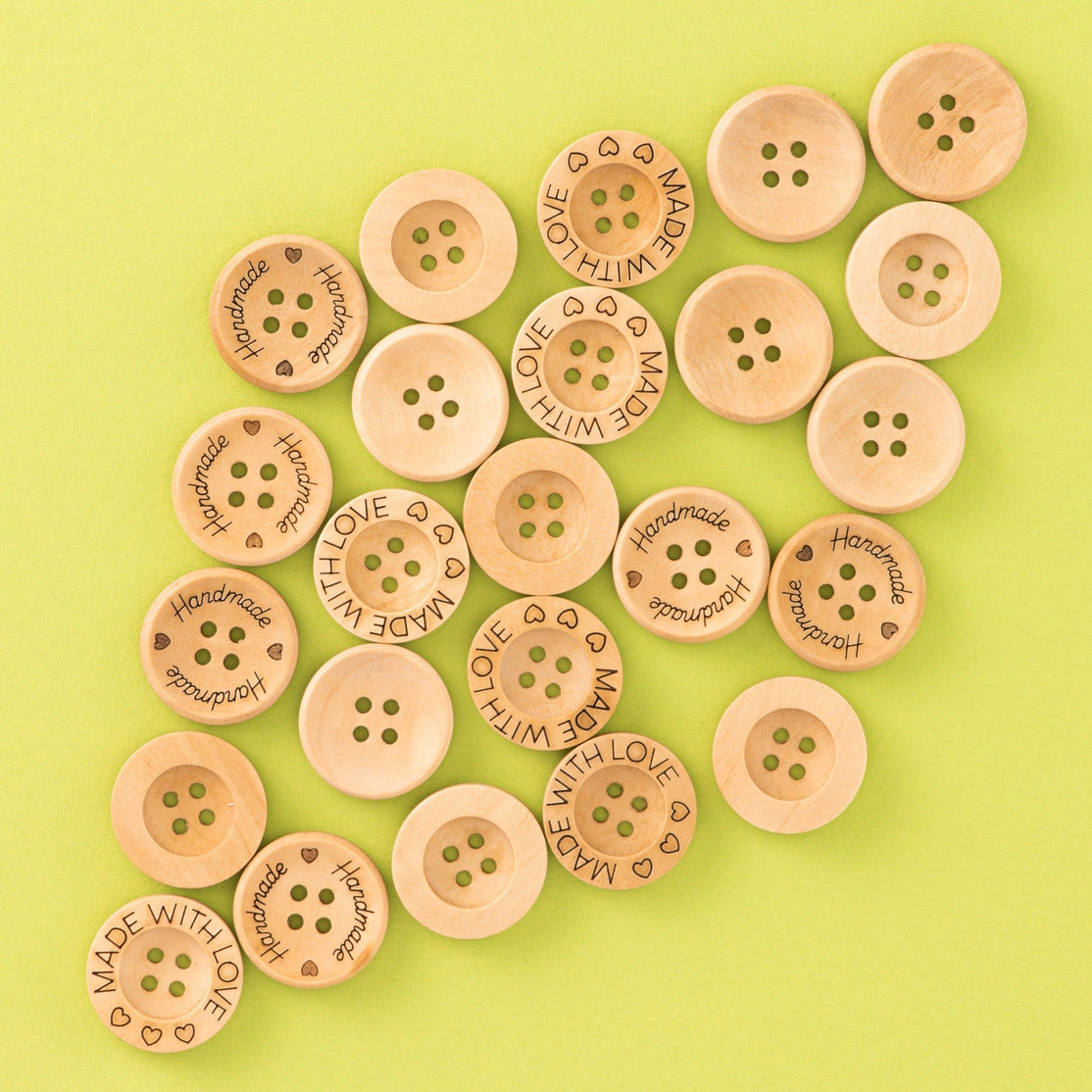 Wooden Buttons - 21 mm (0.8 in) – Hobbii